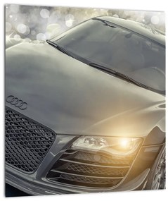 Obraz auta Audi - šedé (30x30 cm)