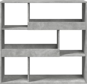 Dělicí stěna betonově šedá 100 x 33 x 94,5 cm kompozitní dřevo 3309477