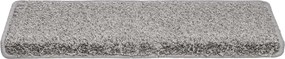 Schodové rohože 30 ks 65 x 21 x 4 cm šedé s obdélníkovým okrajem 3365825