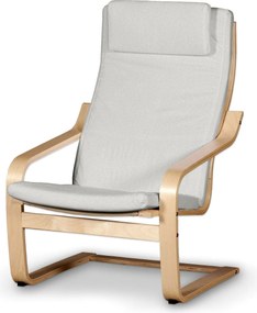 Sedák na křeslo IKEA Poäng II barva krémová látka pletený vzor