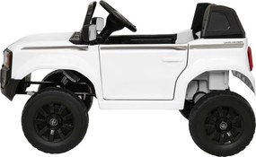 Elektrické autíčko Toyota Land Cruiser PRADO bílé