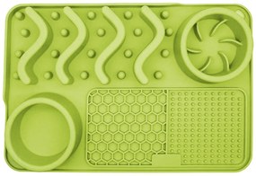 Tutumi Tutumi, podložka na lízání jídla pro psa-kočku 368919 Green, zelená, HOM-02868