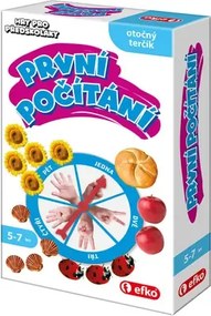 EFKO Vzdělávací hra První počítání / Didaktická hra / 27 kartiček / 2+
