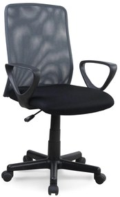 Kancelářská židle Lexa černá/šedá