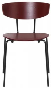 Herman Dining Chair red brown Ferm Living