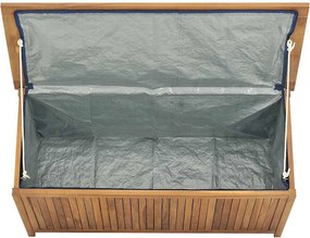 Zahradní box 114 x 50 x 58 cm masivní teakové dřevo 318732