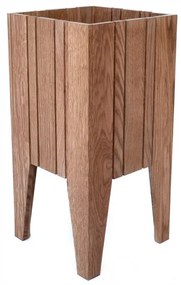 ROJAPLAST Dřevěný obal na květináč - OBAL, 25x25 cm