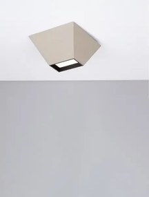 LED béžová moderní stropní svítilna Utopia