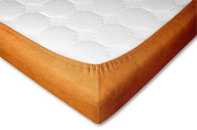Dadka Froté prostěradlo karamel B  Froté prostěradlo karamel 70x140x10 cm