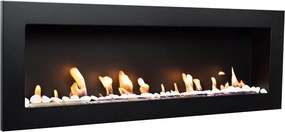 BIO FLAME biokrb Easy L Open černý 115x40 cm