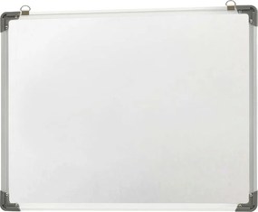 vidaXL Bílá magnetická tabule stíratelná za sucha 70 x 50 cm ocel [146632]