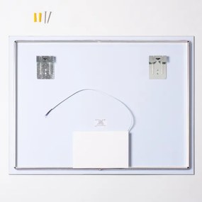 Brilagi - LED Koup. zrcadlo LUCE LED/28W/230V 60x80 cm IP44 CRI 90 stmív. + CCT