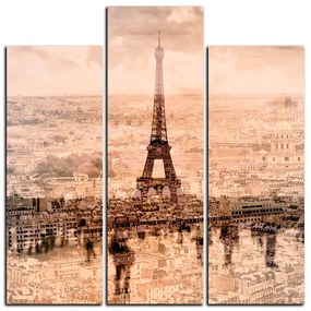 Obraz na plátně - Fotografie z Paříže - čtverec 3109C (105x105 cm)