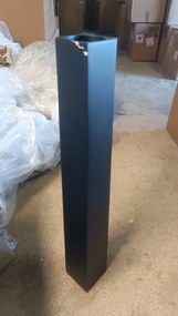 Váza OBELISK, sklolaminát, výška 80 cm, černá