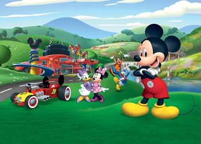 Dětská vliesová fototapeta na zed' Mickey Mouse Doma, Disney | 360 x 270 cm | DFTDNXXL 5071