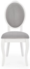 Jídelní židle Kol bílá/šedá