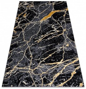 Kusový koberec Mramor černý 160x220cm