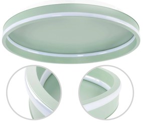 Toolight Toolight, LED stropní svítidlo 40cm, 4000 lm, 22W, 4000K, APP1463, zelená, OSW-08641