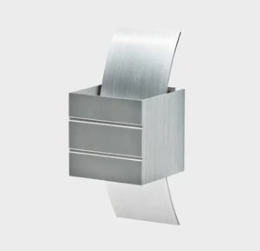 Designové nástěnné svítidlo Vidal hliníkové