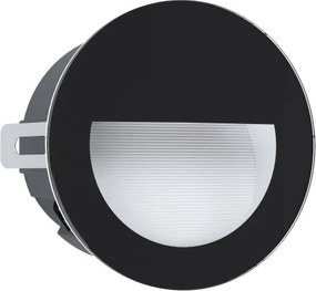 Eglo 99576 - LED Venkovní zápustné svítidlo ARACENA LED/2,5W/230V IP65 černá
