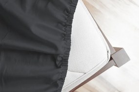 Matějovský napínací prostěradlo jersey s elastanem standard Antracitové na matraci: 90/100 x 200 cm