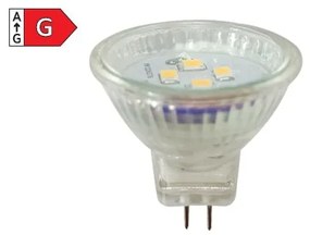 Diolamp SMD LED Reflektor MR11 3W/GU4/12V AC-DC/3000K/200Lm/120°