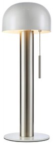Markslöjd Markslöjd 108577 - Stolní lampa COSTA 2xG9/18W/230V bílá/matný chrom ML1260