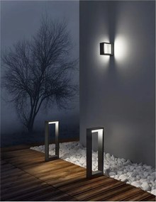 NV 819503 Venkovní sloupkové svítidlo BLISS tmavě šedý hliník akrylový difuzor LED 7W 3000K 220-240V 56st. IP54 vč. driveru - NOVA LUCE