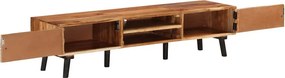 TV stolek 145 x 35 x 35 cm masivní akáciové dřevo 338421