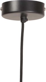 Industriální závěsné svítidlo 25 W černé kulaté 19 cm E27 320537