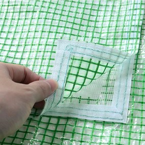 Hydrosan Náhradní fólie PTF 07G, 6x3 m, na zahradní fóliovník, zelená, dvojité dveře