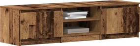 vidaXL TV stolek 140 x 40 x 35,5 cm kompozitní dřevo [800648] Barva: Staré dřevo
