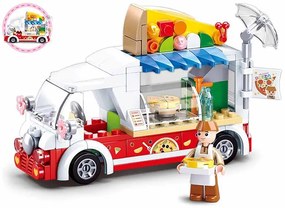 Sluban Girls Dream M38-B0993D Pizza vůz