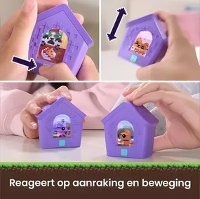 SPIN MASTER Bitzee Psí bouda / Interaktivní hračka / digitální zvířátk