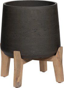Patt Black Washed (Feet Low) M - Ø 16 cm / V 21 cm