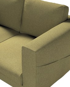 Potah na pohovku IKEA Norsborg 2-místná barva zelená látka pletený vzor