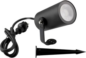 IMPR 843540 Deko-Light bodové venkovní svítidlo se zápichem RF-smart, Wide-Spot, 12W, RGB+2700-6500 K, černá - DEKOLIGHT