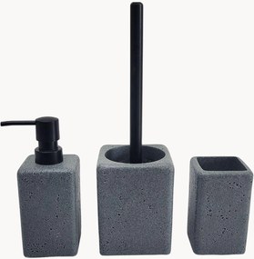 Sada koupelnových doplňků z přírodního kamene Granite, 3 díly