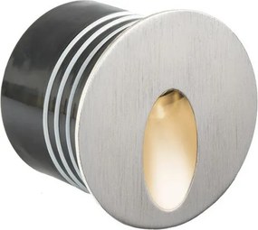 RED R10638 ELICA kruhová venkovní matný nikl 230V/700mA LED 3W IP54 3000K - RED - DESIGN RENDL