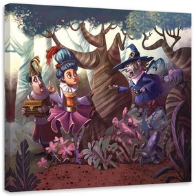 Gario Obraz na plátně Kouzelný les - Gustavo Gabriel San Martin Rozměry: 30 x 30 cm