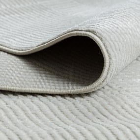 Dywany Łuszczów, Kusový koberec Balance 9086 cream, 80x150, bílá, ložnice