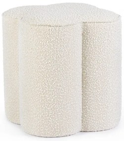 BIZZOTTO Bílý pouf COINTA 0748338