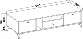 Falco TV stolek Tomila 313/1 písková béžová