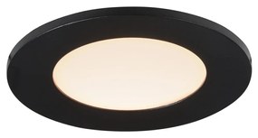 LED bodovka NORDLUX Leonis 4000 K IP65 set 3 ks - černá