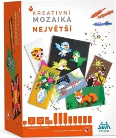 SEVA Mozaika Největší / Mozaika / 2904 dílků / plast / od 4 let