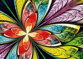 YAZZ Puzzle Barevná květina / 1000 dílků