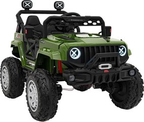 Elektrické autíčko OFF ROAD Speed ​​zelené