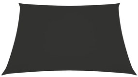 Stínící plachta oxfordská látka čtvercová 6 x 6 m antracitová,  135087