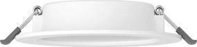 Mexen LDRR, LED stropní svítidlo pro zapuštění, průměr 12 cm, 6W, neutrální - 4000K, 600 lm, bílá - L210-012-0640-20