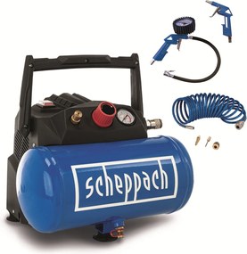 Scheppach HC 06 - bezolejový kompresor 6l